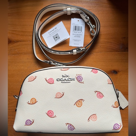 Coach | Bags | Coach Madi Crossbody Snails Print Bag Nwt | Poshmark